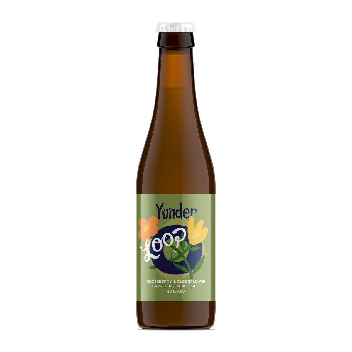Loop: Gooseberry & Elderflower - 330ml bottle – Yonder Brewing ...