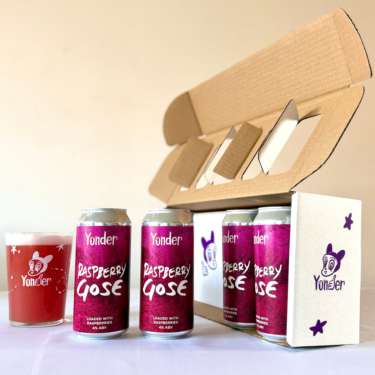 Raspberry Gose Gift Pack – Yonder Brewing & Blending Limited