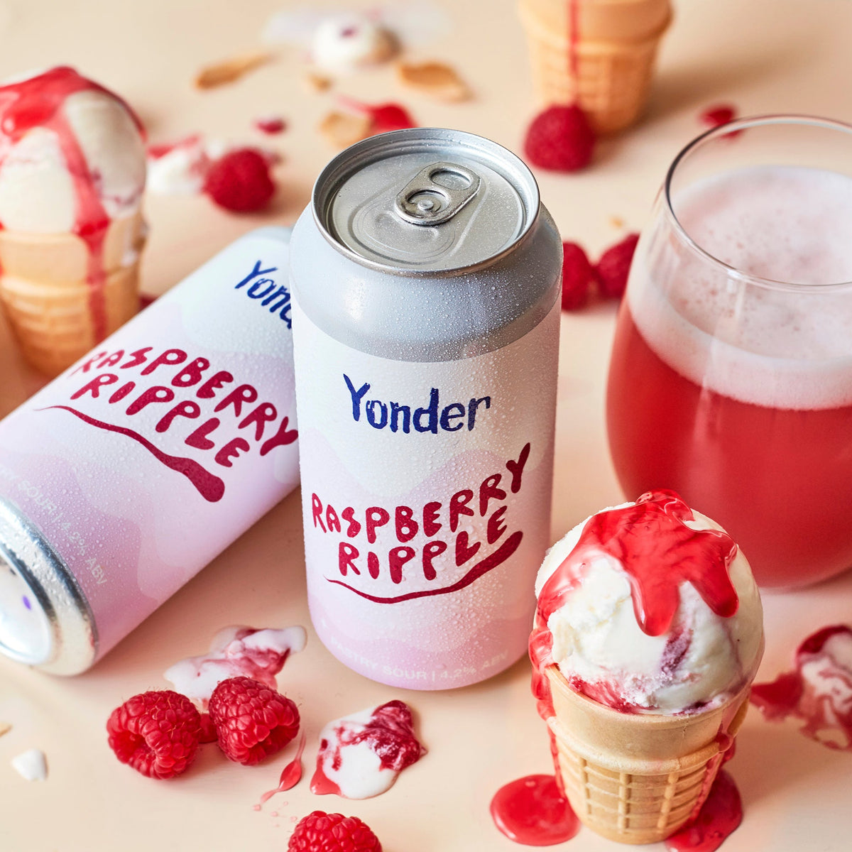 Raspberry Ripple - Sour Beer – Yonder Brewing & Blending Limited